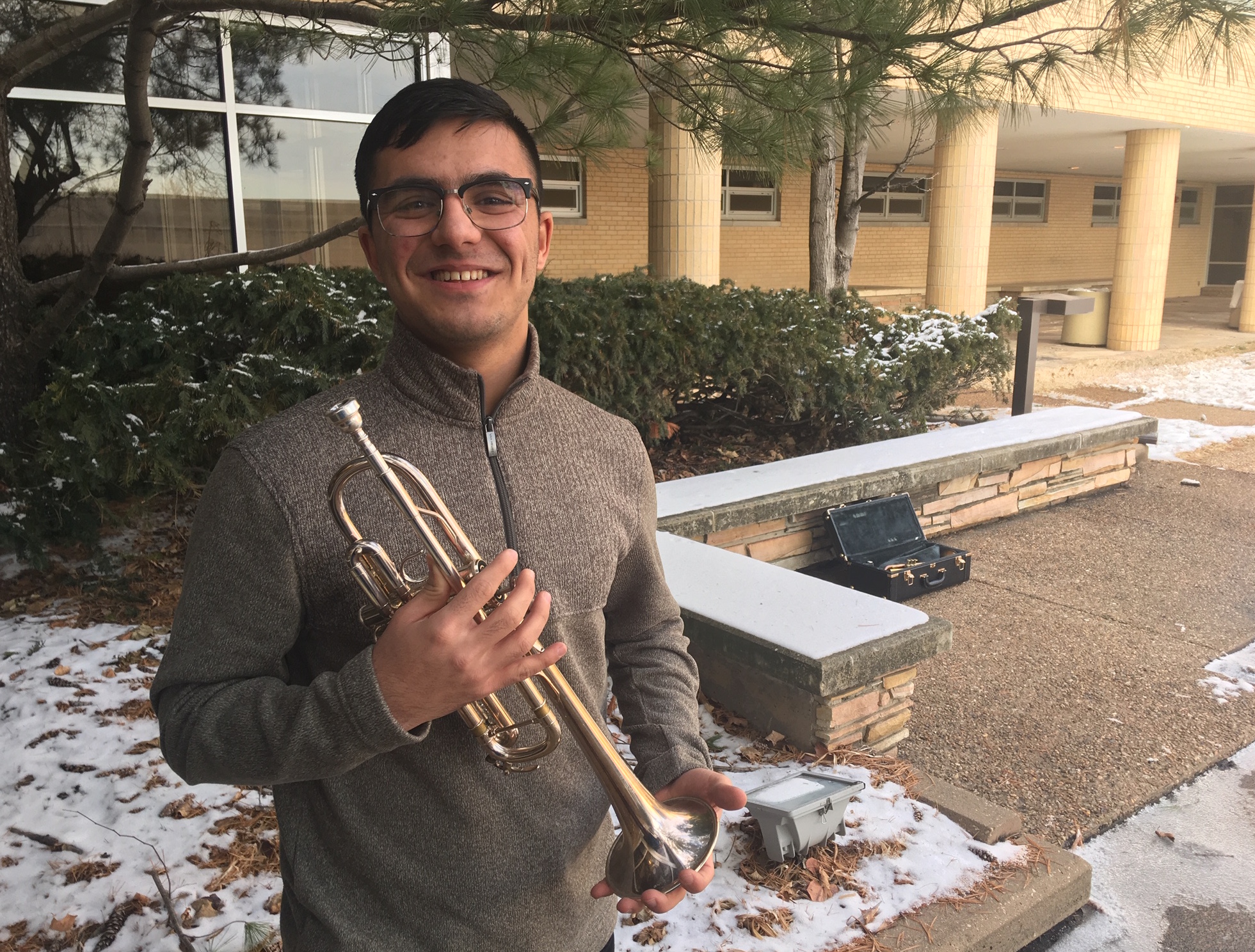 Love for a trumpet was KU student’s ticket out of Afghanistan | News ...